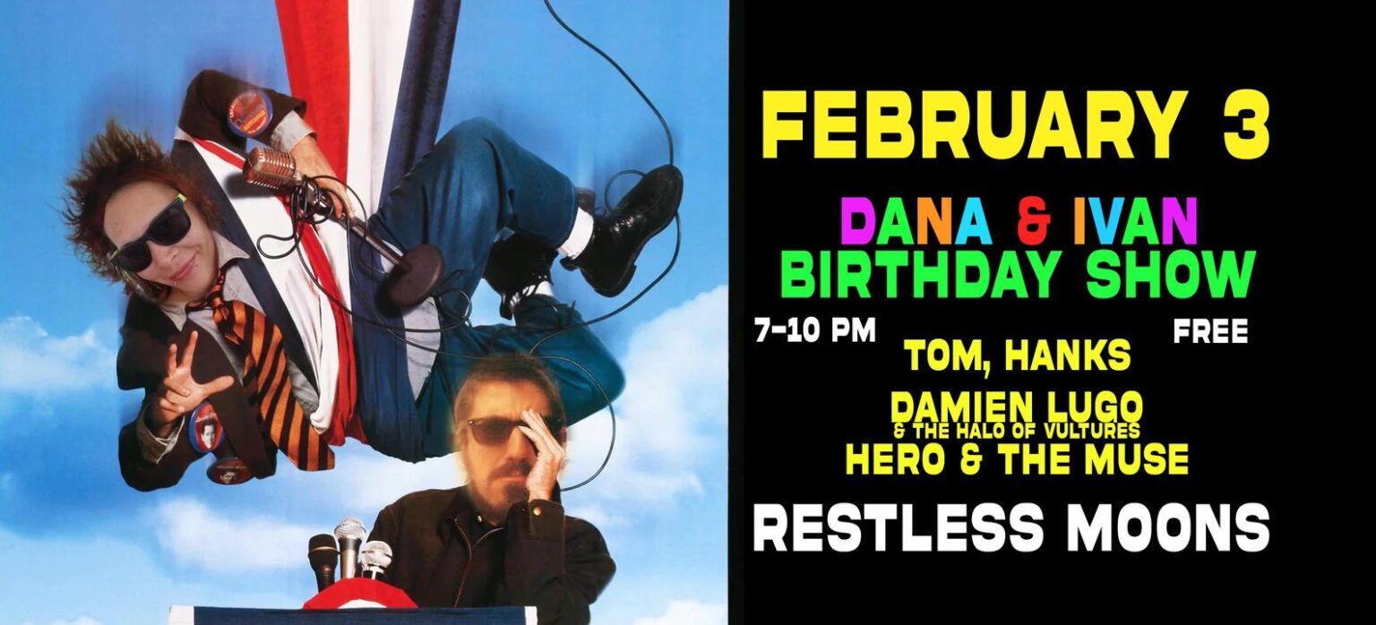 Dana + Ivan Birthday Bash w/Tom Hanks, Damien Lugo & The Halo of ...