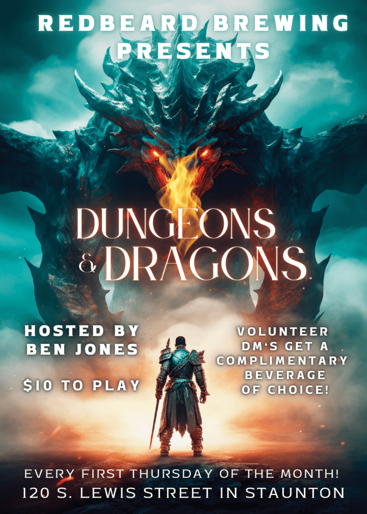 Dungeons and Draughts - Shenandoah Beerwerks Trail